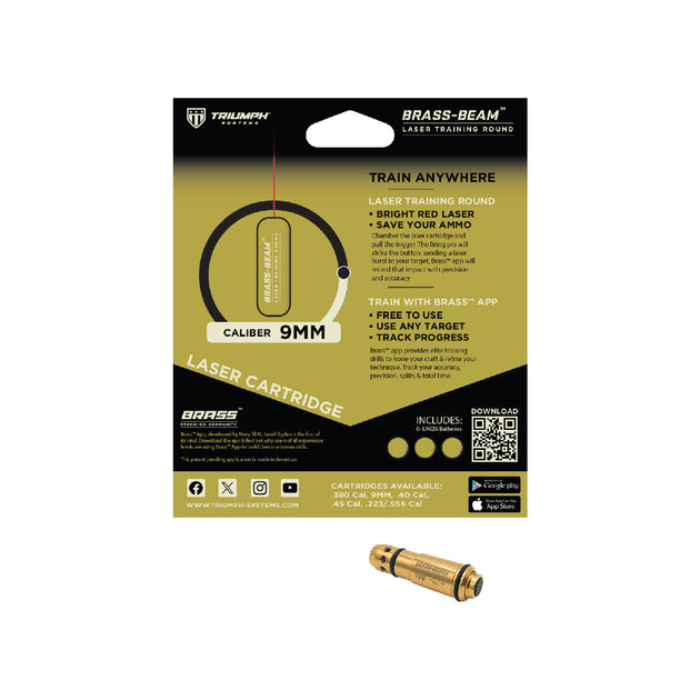 9mm Brass Beam – Triumph Systems