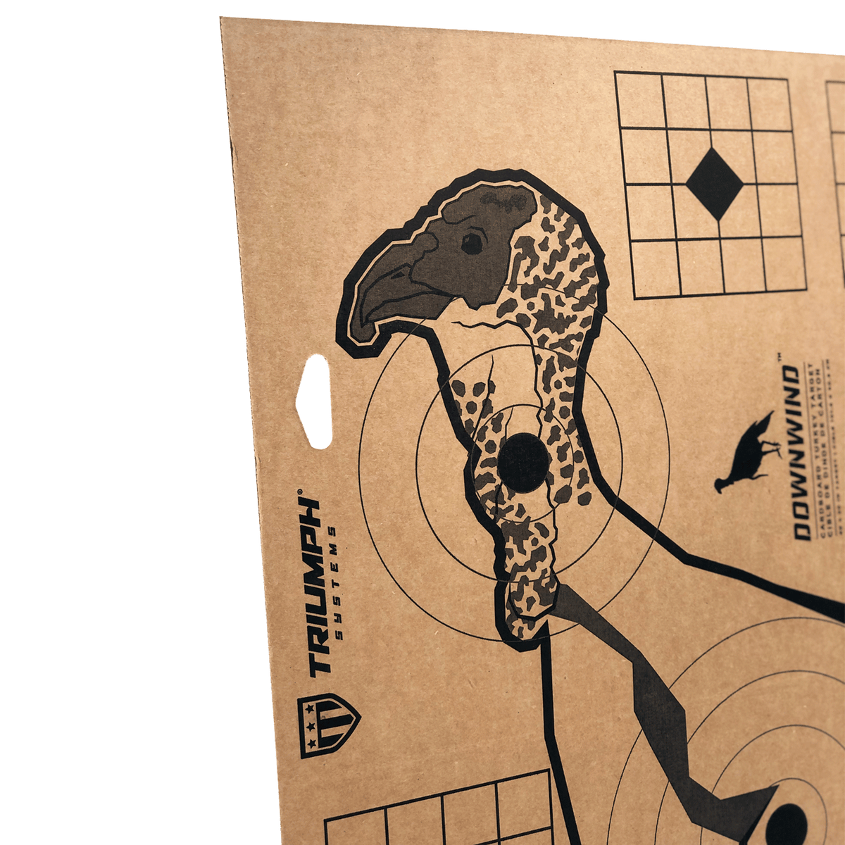 Hunting Targets: Downwind Cardboard Turkey Targets – Triumph Systems