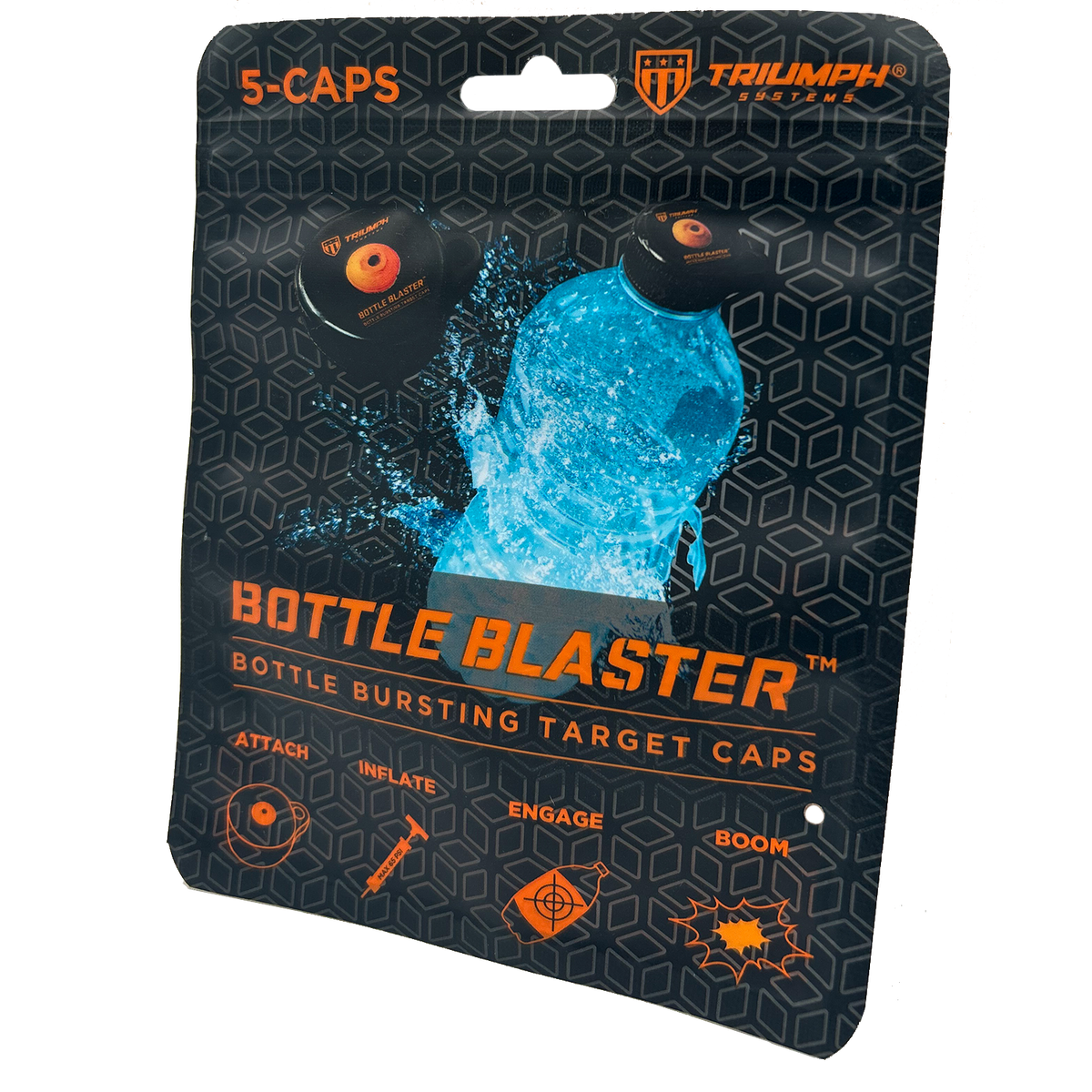 Triumph Systems Bottle Blasters Bottle Bursting Target Caps