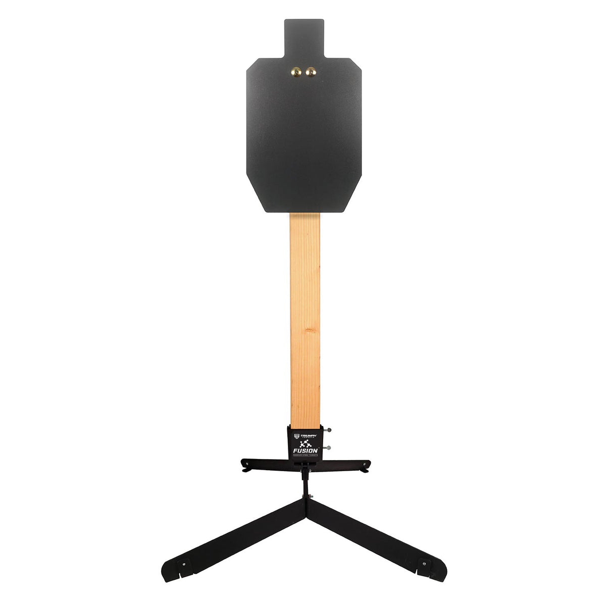 Steel Targets: FUSION™ IPSC 66% Rifle Target - 3/8" AR500- Static Stand ...