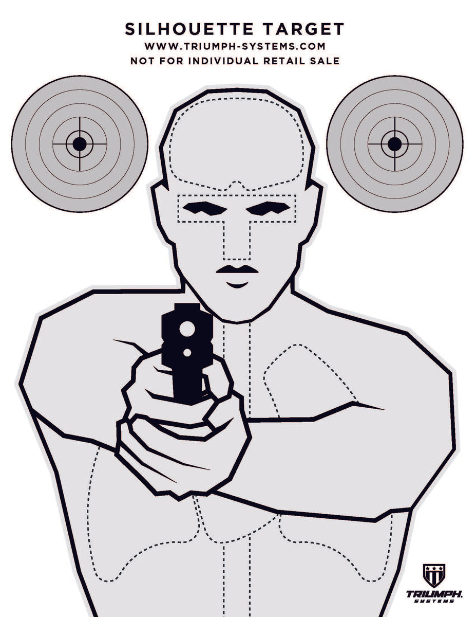 Printable Silhouette Targets