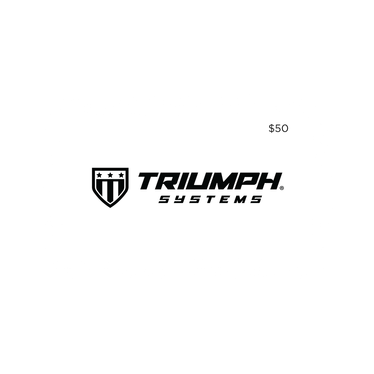 Gift Cards – Triumph Systems